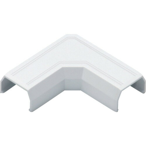●取り付けはワンタッチです。●平面での直角接続に使用します。●「ニューエフモール」接続品です。●サイズ(mm)W：36.2●色：ホワイト●サイズ(mm)H：18●サイズ(mm)L：80●ASA樹脂リニューアルに伴い、パッケージ・内容等予告な...