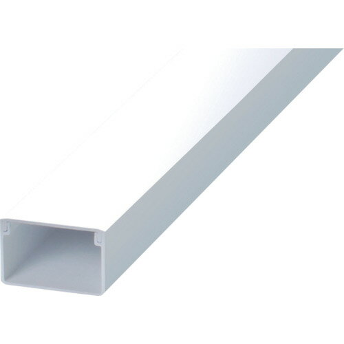 ●OA機器、LAN工事などあらゆる配線の整理、保護に使用できます。●カバーとベースは着脱が簡単なはめ込み式で、取り付けが容易な上に保守点検も楽に行えます。●硬質塩化ビニル製で、切断などの加工も簡単です。サビの心配もありません。●幅(mm)：...