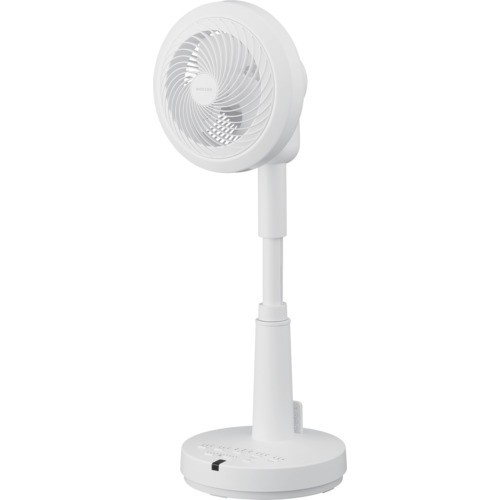 ●運転モード：リズム・扇風機・おやすみ●高さ調節：3段階(60cm／66.5cm／70cm)●サーキュレーターとしても扇風機としても使えるサーキュレーター扇風機です。扇風機よりもコンパクトなのに28畳対応のパワフル送風です。●狙い撃ち送風機...