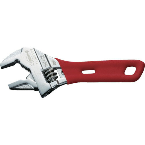 ●ポケットモンキーレンチX グリップ●ショートタイプのエビ印ハイブリットモンキレンチです。●込み入った狭い空間での作業に最適です。●ガタレスは下アゴにボールを入れることによりタテ方向のガタを解消しました。(UM49XDS除く)●X-DRIV...