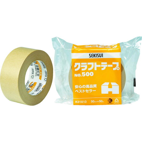 ●ダンボール梱包に適した汎用性テープです。●特殊な樹脂加工により防湿性に優れ、高・低温性にも優れています。●色：ダンボール●幅(mm)：50●長さ(m)：50●厚さ(mm)：0.14●粘着力：3.3N／10mm●引張強度：60N／10mm●...