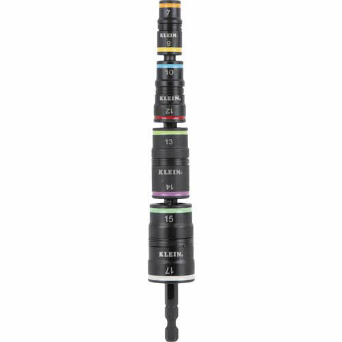 ●ソケットサイズ：7、8、10、12、13、14、15、17mm●1本で両頭ビット、ソケット8種類の機能があります。●シャフトとソケットは耐衝撃性があり、高負荷用途向けに設計されています。●サイズで色分けされているため簡単にサイズ確認が出来...