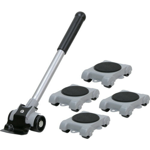 ●台車4個使用時荷重：0.3t●リフター寸法：320*67*44mm●台車寸法：100*80*30mm●工具メーカーの技術を応用しており、軽くて丈夫です。●事務所内の書庫や工場内の重量物の移動に最適です。●最大300kgまでの重量物が移動可...