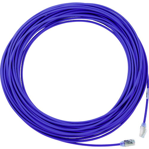 ●両端RJ45プラグ付きカテゴリ6A細径シールドLANケーブル●ケーブル曲げ半径(mm)：19●使用温度範囲：-10〜60度●屋内●すべてのLANケーブルは工場での性能試験に合格しています。●細径化されたことで高密度アプリケーションエリアで...
