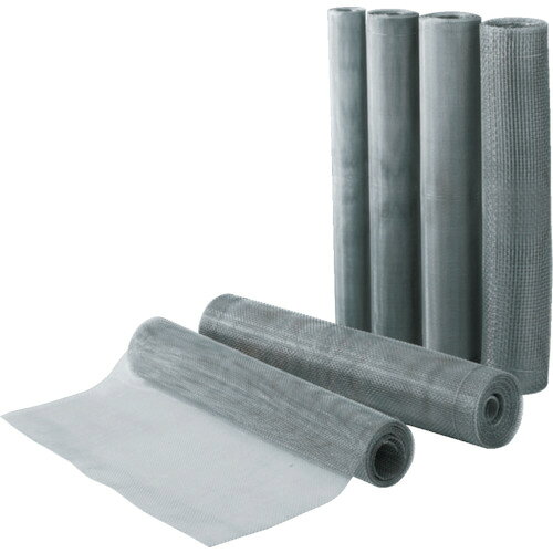 ●縦線と横線を交互に組み合わせた織方で、ステンレス線を使用していますので水に強く耐久性に富んでいます。●ふるい用、一般ろ過用フィルター工鉱業用、理化学用。●番手(#)：40●線径(mm)：0.12●目(A)(mm)：0.198●幅(mm)：...