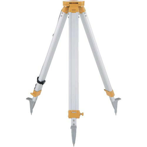 ●脚頭外径／内径：160mm／66mm●シングル構造の極太ストッパーを採用し、振動によるゆるみもないアルミ製三脚です。●ねじれに強い角パイプを採用しています。●トータルステーション・セオドライト・オートレベル・回転レーザーの設置に。リニュー...