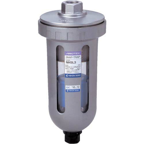 ●フロート内部にマグネットを内蔵させ、磁力によりドレンを自動排出させます。●フロート式ですので無駄なエアの消費がありません。●溜まったドレンを自動的に排出します。●使用圧力(MPa)：0.15〜0.98●ドレン排出量([[CM3]]／回)：...