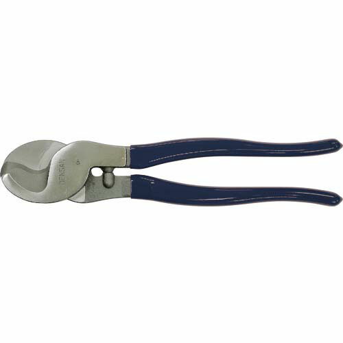 ●銅線専用の小型ケーブルカッターです。●ペンチサックに楽々収納できます。(先端幅45mm・厚み14mm)●活線には使用しないでくださいリニューアルに伴い、パッケージ・内容等予告なく変更する場合がございます。予めご了承ください。広告文責：楽天...