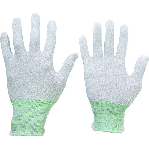 ●13ゲージ編●静電気拡散性伝導糸を全体に編みこんだ静電気対策用手袋です。●繰り返し洗濯して使用可能です。●帝人（株）のナイロン糸（日本製）を使用しています。●精密作業。●電信電子機器の組立。●クリーンパックではありません。●リニューアルに...