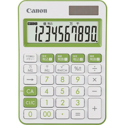 ●見やすい「千万単位」機能。●好みに合わせて選べる豊富なバリエーションです。●清潔感と華やかさを感じさせるホワイトとのツートンカラーです。●税率改定や軽減税率にも対応できるよう、2つの「税率」キーを搭載しています。●万、千などの大きな単位を...