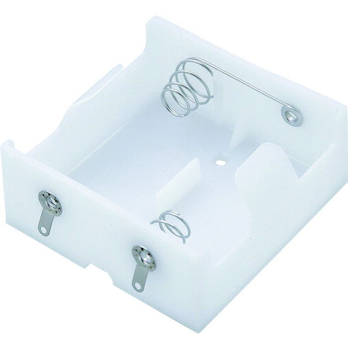 ●電池：単1*2本(横配列)●直列3V引き出し用●ラグ端子●主に理科工作・豆電球の点滅実験などに使用する乾電池用電源ボックスです。リニューアルに伴い、パッケージ・内容等予告なく変更する場合がございます。予めご了承ください。広告文責：楽天グル...