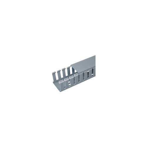 ●使用温度範囲：-70度〜50度●UL94V-0●カバーと側壁が面一構造になっているので、電線の収容力に優れています。●2ヶ所の切り込みラインが入っているので、工具を使わずに手で簡単に側片を折り取れます。●電線、ワイヤ、などの保護に。●ダク...
