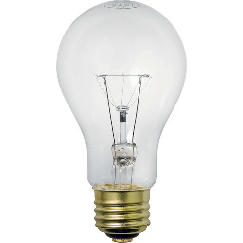 ●定格電圧：110V●定格寿命：2000時間●耐振性を備えたフィラメントを使用し、振動や衝撃に強い構造に設計された電球です。●外灯・門灯・工場の保安室などに。リニューアルに伴い、パッケージ・内容等予告なく変更する場合がございます。予めご了承...