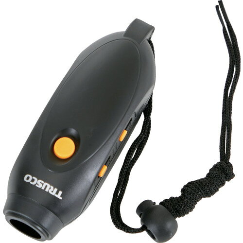 ●電源：単4乾電池*3本(別売)●大音量で手のひらにすっぽり収まるコンパクトサイズです。●3種類の音声パターンと3段階の音量を用途に合わせて使い分けられます。●口で吹かず、手でボタンを押すだけで簡単に音を鳴らせて衛生的です。●騒音の中でもし...