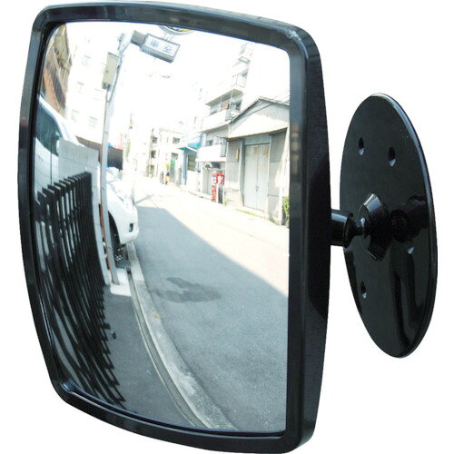 ●屋内外両用●ビス止めタイプ●全長140MM H160*W195●取り付け、角度調整が容易にできます。●角型ワイドタイプなのでハッキリ、大きく見えます。●ガレージ・出入りの安全確認。●店舗内の防犯。●倉庫・通路の安全確認。●ステンレス皿木ネ...