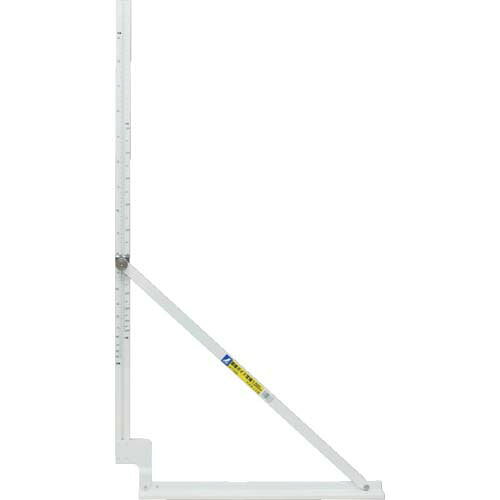●角度精度(直角)：±1／100rad(1000mmで±1.0mm)●目盛：角度45度〜135度勾配5／10(5寸勾配)まで●定規表面に絶縁塗装を施してあります。●強力マグネットで側面にピタリと留められます。●溶接の仮止めに。●落下等の強い...