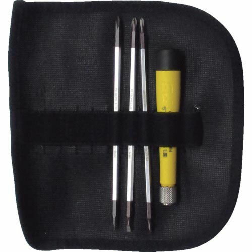 ●ブレード長さ(mm)：120●ロールケース入り●ブレード3本付(6サイズ)●弱電関連での作業に最適なESDタイプです。●静電放電(ESD)：静電気の帯電または放電が危険または損傷をもたらす可能性のある作業現場全般に適しています。●ESDツ...