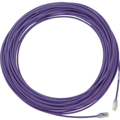 ●両端RJ45プラグ付きカテゴリ6A細径シールドLANケーブル●ケーブル曲げ半径(mm)：19●使用温度範囲：-10〜60度●すべてのLANケーブルは工場での性能試験に合格しています。●細径化されたことで高密度アプリケーションエリアでのケー...