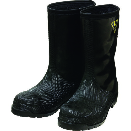 ●-40度仕様●抗菌・防臭機能付●-40度に耐える超耐寒長靴です。●抗菌・防臭キルティング素材「BLAXX」を採用し、保温性をアップしました。●かかと部を斜めカットすることにより、フォークリフトの運転が容易にできます。●軽量かつ屈伸性・作業...