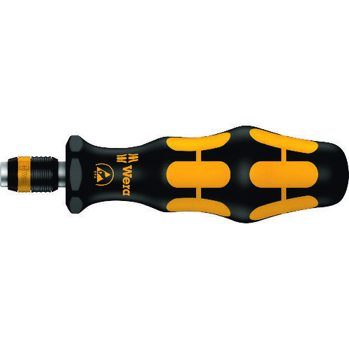 ●シャンク：6.35mm●欧州規格EN61340-5-1に対応している静電対策の材質を使用しています。●ハンドル部分に転がり防止の六角が付いてます。●差込口は6.35mmです。●片手でも交換可能なビットフォルダー機能を採用しました。●手に馴...