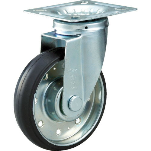 ●ハイテン材を使用することにより摩耗する旋回部の耐久性が4倍以上になりました。(弊社従来品比)●ラジアルベアリング採用で、静音性がアップしました。●ハイテン材を使用して軽量化をはかりました。●許容荷重(daN)：200●許容荷重(kgf)：...