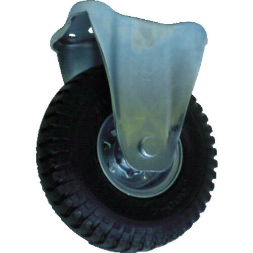 ●空気入タイヤに比べ、耐荷重について優れています。●パンクしません。●悪路での運搬用●許容荷重(daN)：98●許容荷重(kgf)：100●車輪径D(mm)：220●車輪幅(mm)：60●取付高H(mm)：290●穴径 d(mm)：20●取...