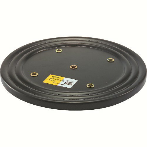 ●スタッド5本付●スタット装着時サイズ：直径300*高さ261mm●300kgまでのドラムを楽々回転できます。●小型なので、軽量、偏平型で取扱い易く携帯に便利です。●回転部がベアリングで、がたつきがなくよく回ります。●偏平型で乗せる物を選ば...