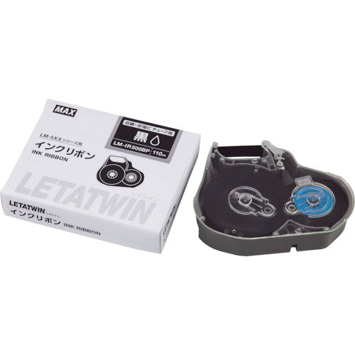 ●品名：レタツイン用インクリボン●適合機種：LM-550W2・LM-500W2・LM-500F2C・LM-500F2C・LM-500F2・LM550W・LM-500W・LM-500●色：黒●内容：熱収縮・非塩ビチューブ用 黒 110m 1個...