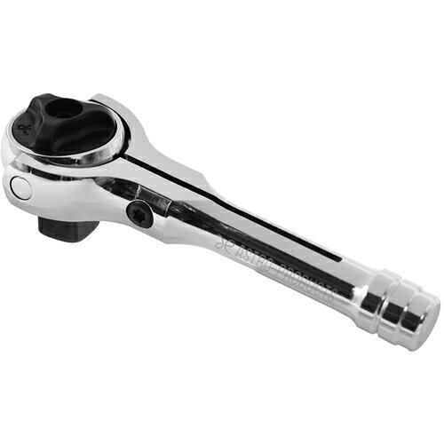 ●差込角3／8DR(9.5mm)●可動範囲180度●コンパクトサイズ●72ギア●送り角5度●スイベルヘッド部は、180度の範囲で自由に角度をつけることができ、通常ではアクセスしづらい箇所の作業や、垂直に立てて早回しをすることもできます。●手...