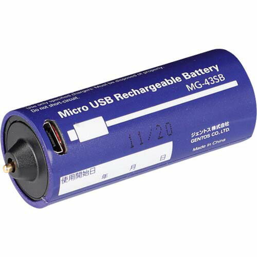 ●電圧(V)：3.7V 1200mAh●充電時間：約4時間●電池寿命：充・放電約300回●充電中：赤点灯●充電完了：緑点灯●FLP-2108専用充電池です。●充電池に直接充電が可能です。リニューアルに伴い、パッケージ・内容等予告なく変更する...