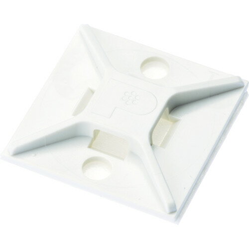 ●UL難燃性(94HB)●屋内用●RoHS対応●最大静荷重(g)：136●結束バンドを利用して、効率よく固定できます。●粘着テープ付なので、台紙からはがすだけで簡単に取り付け可能です。●固定する電線の太さや重量によって5つのサイズがあります...