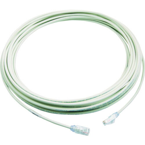 ●両端RJ45プラグ付カテゴリ6aLANケーブル●使用温度範囲：-10〜60度●屋内●細径化されたことで高密度アプリケーションエリアでのケーブル取り回しや管理が改善されます。●従来のカテゴリ6aパッチケーブルと比べ、2倍の量のケーブルをケー...