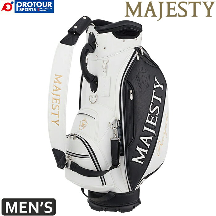 MAJESTY マジェスティ ロイヤル ツアー キャディバッグ CB3520 MAJESTY Royale Tour Caddy Bag CB3520 芹澤信雄プロがツアーで使用するチャンピオンタイプ ツアーで要求される機能満載の アスリー...