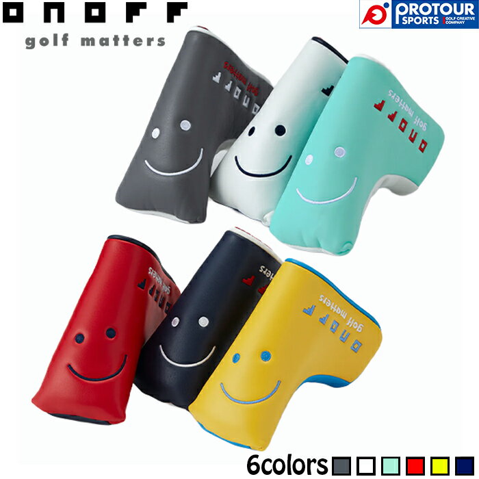 ONOFF PUTTER COVER OP1320 / オノフ パターカバー ブレードタイプパター用 2026年モデル 全6色 マーカーでも人気のデザインをヘッドカバーに落とし込んだ、ラウンド中も思わず笑顔になる、明るく爽やかで元気あふれる...