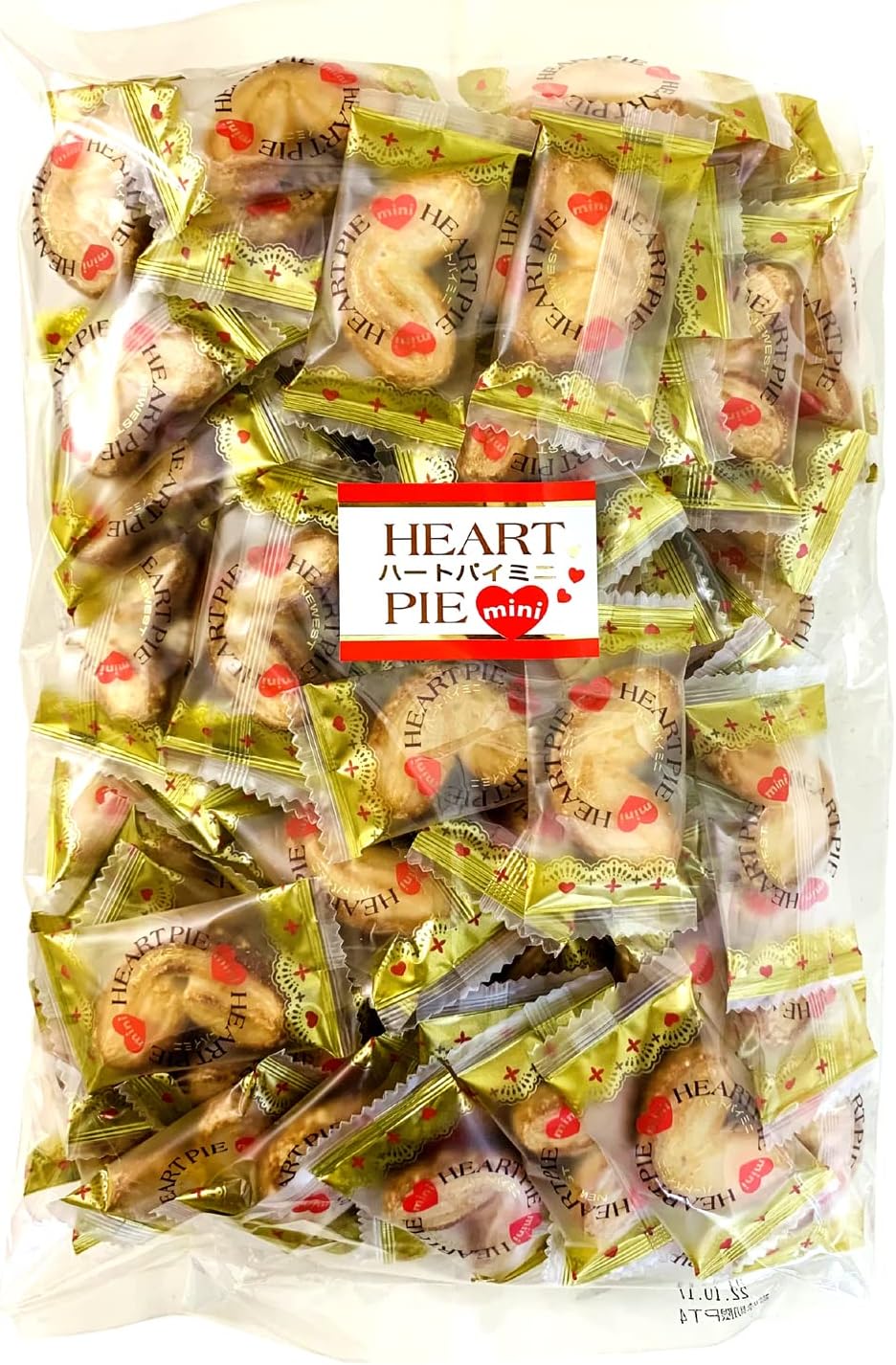 ハート型のフォルムが印象的な「ニューエスト ミニパイ」は、可愛らしさと本格的な味わいを兼ね備えたフランス風の焼き菓子です。何層にも重ねて丁寧に焼き上げたパイ生地は、サクサクとした食感とともにバターの豊かな風味が広がり、一口食べれば虜になる仕...