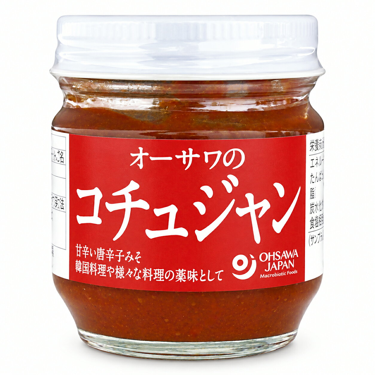 オーサワジャパン「オーサワのコチュジャン」は、味噌をベースに、麦芽水飴、有機甘酒、韓国産唐辛子、りんご酢が組み合わされた甘辛い唐辛子みそです。 まろやかな辛みと甘み、コクのある味わいが特徴で、甘みには麦芽水飴と有機甘酒が使用されています。砂...