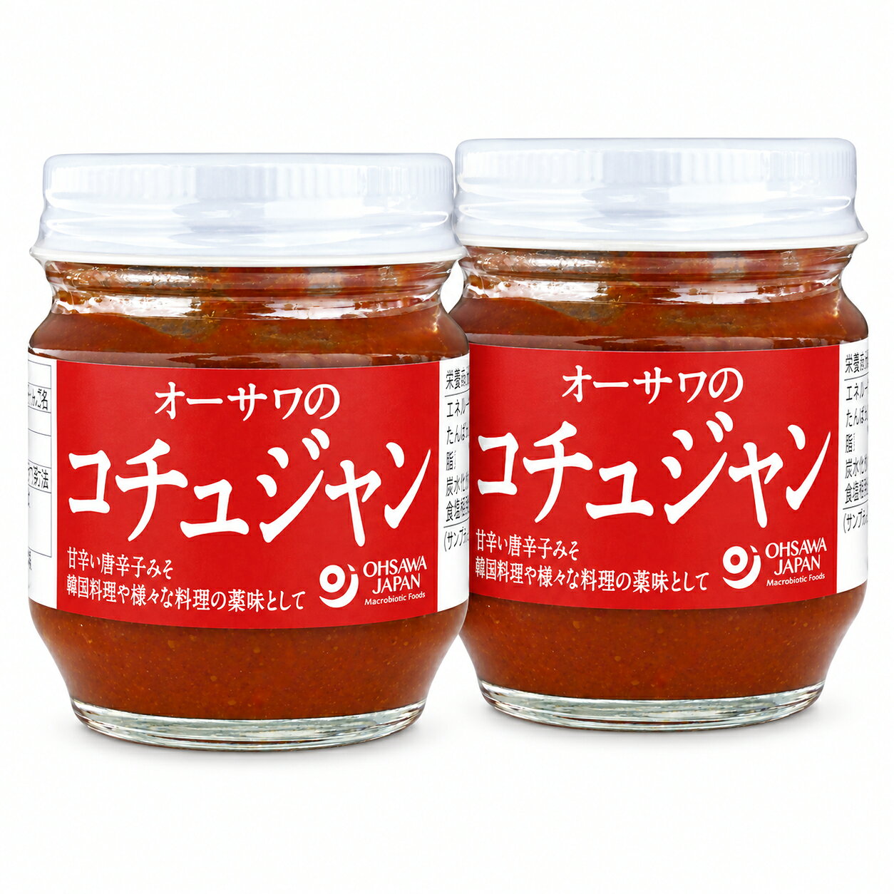オーサワジャパン「オーサワのコチュジャン」は、味噌をベースに、麦芽水飴、有機甘酒、韓国産唐辛子、りんご酢が組み合わされた甘辛い唐辛子みそです。 まろやかな辛みと甘み、コクのある味わいが特徴。甘みには麦芽水飴と有機甘酒が使用され、砂糖は入って...