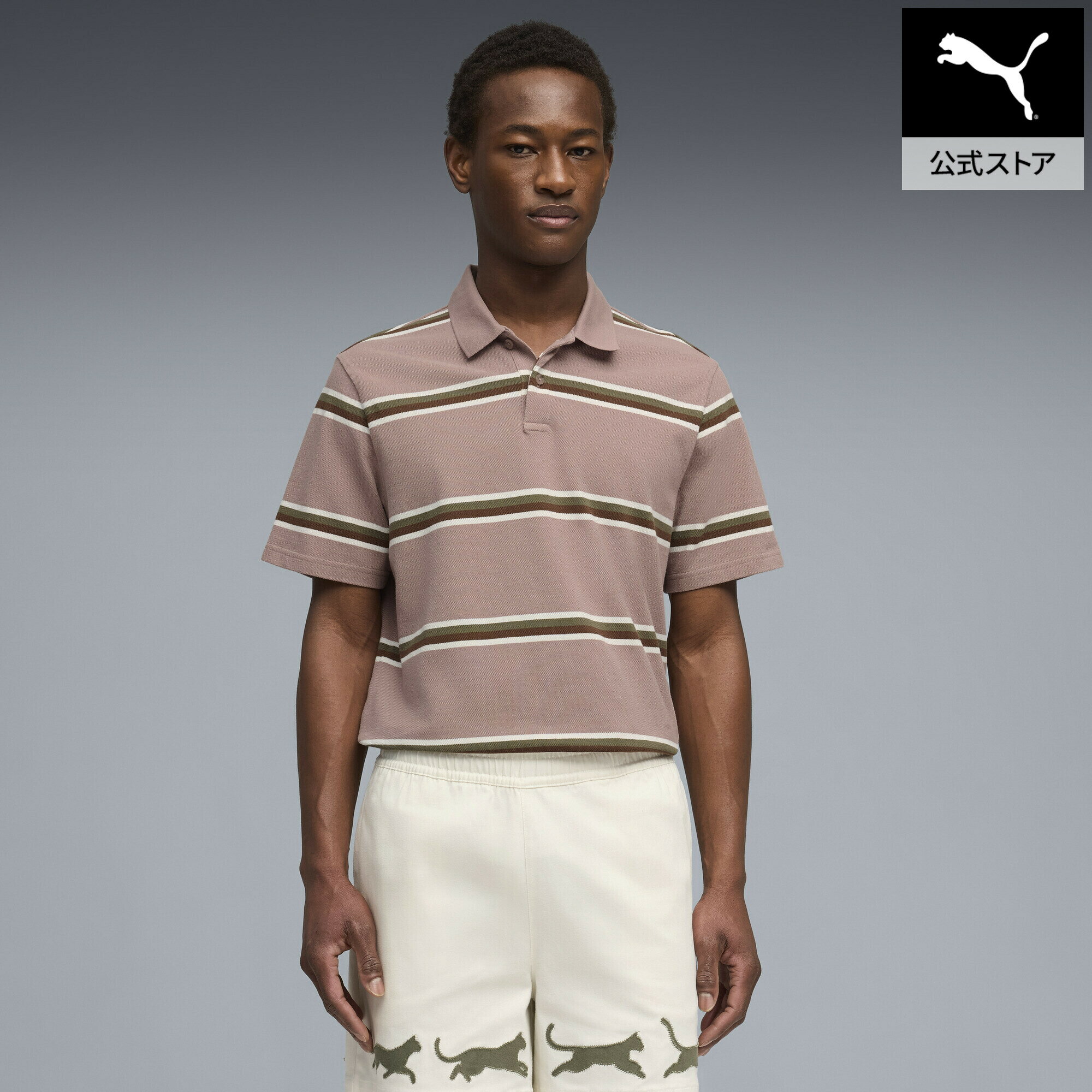 ■商品名メンズ ゴルフ PUMA x GUMTREE GOLF & NATURE CLUB 半袖 ポロシャツ PUMA X GGNC Polo■サイズXS:胸囲:106cm ゆき:46cm 後ろ丈:71cm すそ周り:104cmS:胸囲:1...
