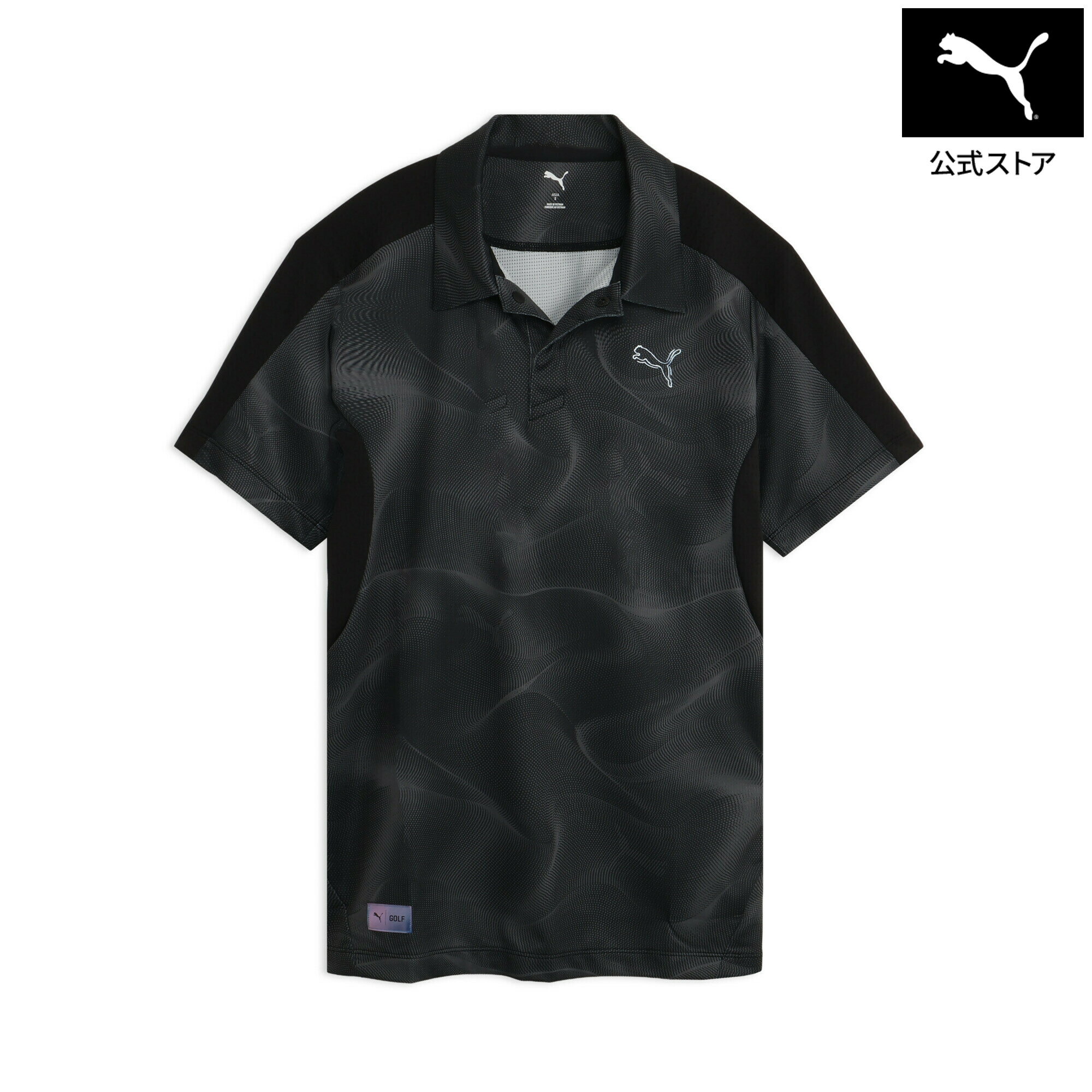 ■商品名メンズ ゴルフシャドウキャット グラフィック ジク 半袖 ポロシャツ GRAPHIC ZIKU POLO S/S■サイズS:胸囲:97cm ゆき:41cm 後ろ丈:67cm すそ周り:94cmM:胸囲:100cm ゆき:41cm 後...