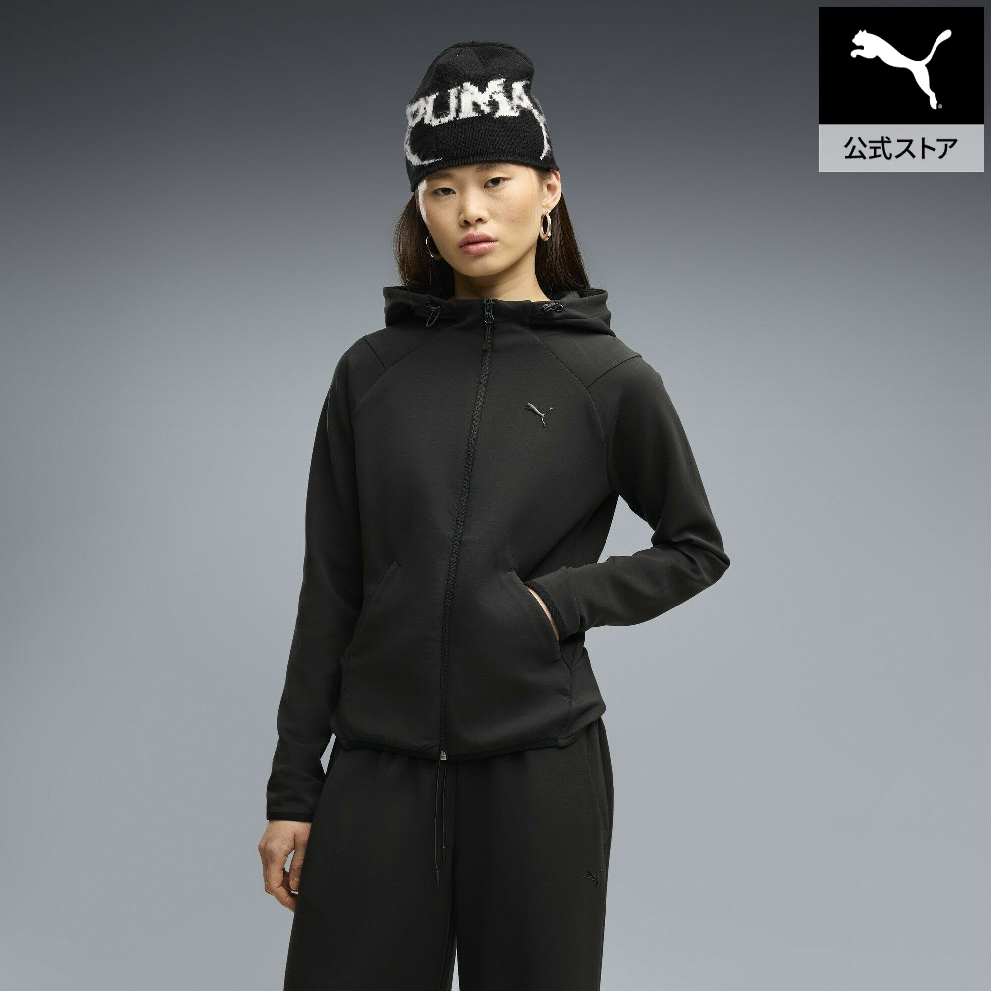 ■商品名ウィメンズ プーマテック センス フルジップ ジャケット PUMATECH SENSE Jacket■サイズS:胸囲:91cm ゆき:75.5cm 後ろ丈:56cm すそ周り:91cmM:胸囲:96cm ゆき:77cm 後ろ丈:57...