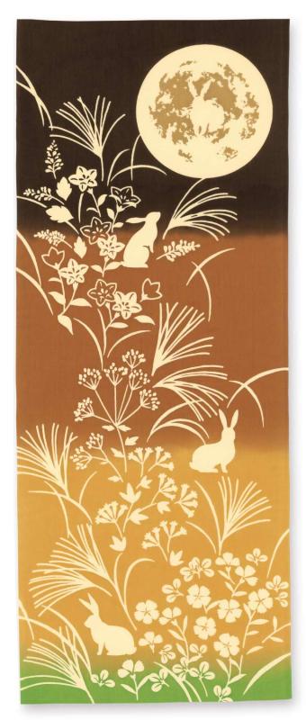 kenema 手ぬぐい 十五夜/黄金月夜 36×90cm 注染手拭い 50059サイズ:約36×90cm材質:綿原産国:日本