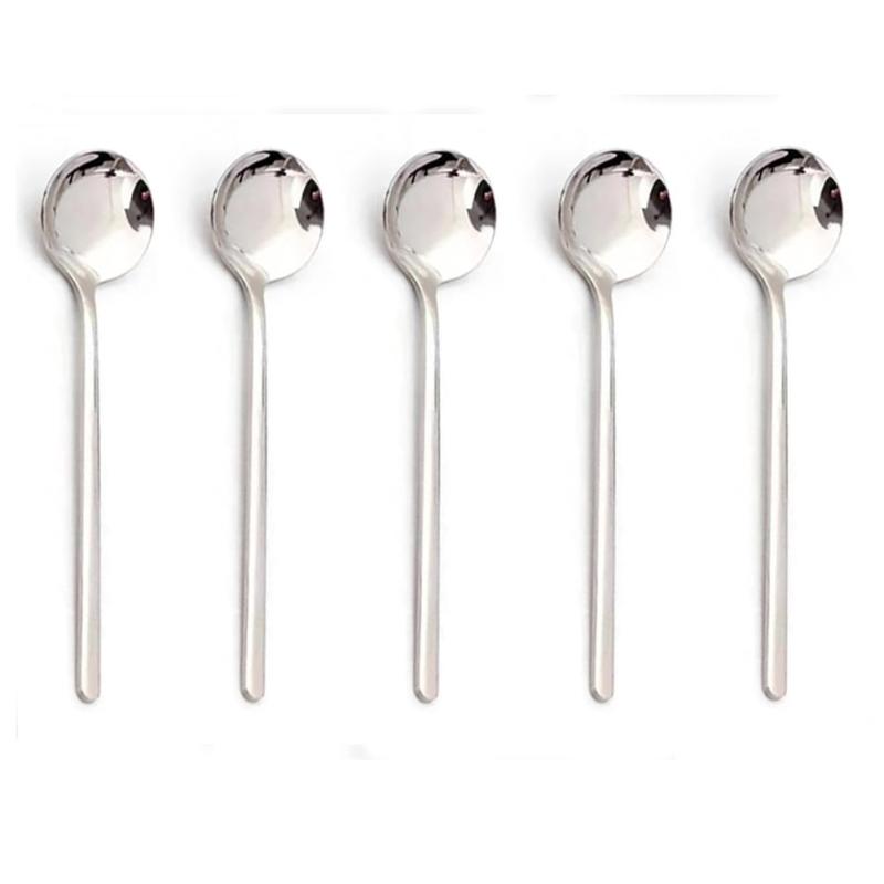 コーヒースプーン ティースプーン 5本セット 13.5cm スプーンセット 18-8ステンレス製 食洗機対応 マドラースプーン お茶 デザートスプーン おしゃれ