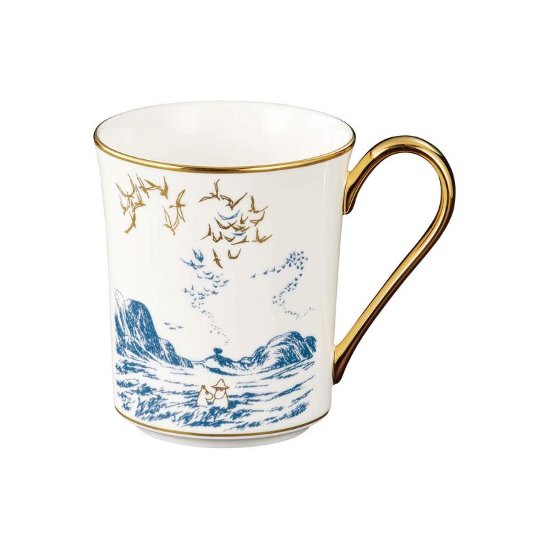Noritake リタケ マグカップ 395cc ムーミン ムーミンパパ海へ行く 1個 ホワイト ボーンチャイナ TG93656/N-091L口径:約9cm、高さ:約10.5cm容量:約395cc(満水)材質:ボーンチャイナ原産国:スリランカ