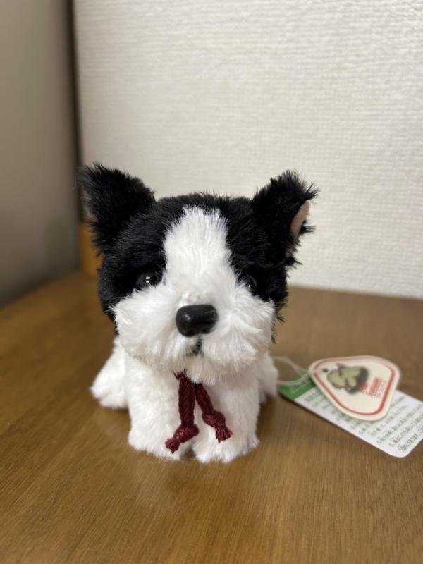 たけのこ キャンディフォンテーヌ ボストンテリア ぬいぐるみ 48242サイズ：全長90 mm材質 : ポリエステル