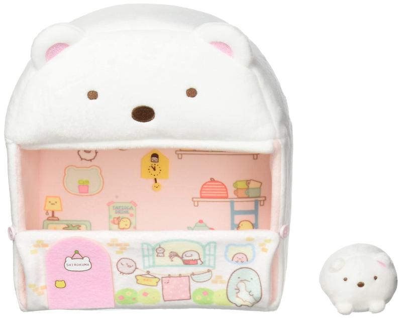 サンエックス(San-X) すみっコぐらし 「しろくまのてづくりぬいぐるみ」 すみっコハウス しろくま「すみっコぐらし」のすみっコハウス