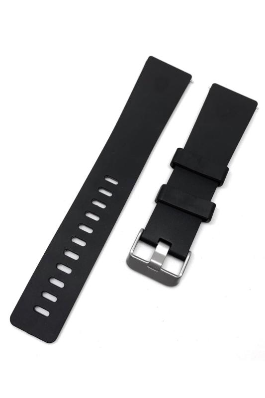 [wumio] Fitbit Versa 交換バンド Lサイズ 黒 シリコン 防水 互換 Versa2 Versa1 Versa Lite フィットビット ベルト 交換 予備 消耗 シリコンバンド シンプル 換えベルトVersa2 Vers...