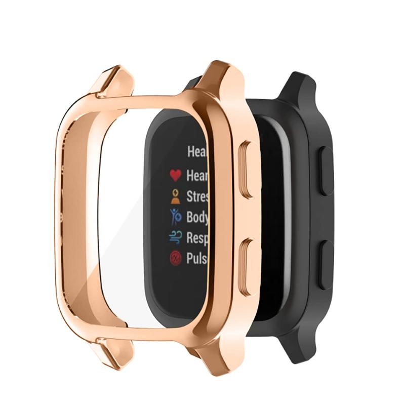 [2 Pack] Haotop ケース Compatible for Garmin Venu Sq 2/Venu Sq/Venu Sq Music/Venu Sq Music 2 TPU オールラウンド保護カバー対応機種：Venu Sq 2...