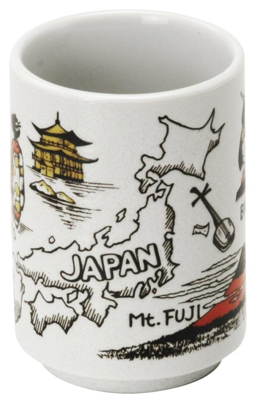 林金之助商店(Hayashikinnosuke) 美濃焼 寿司湯呑み コップ カップ JAPAN 約直径7.2cm 高さ10.2cm 自宅用 業務用 磁器 再利用可能 普段使い 電子レンジ 食洗機対応サイズ:約直径7.2×高さ10.2cm素...