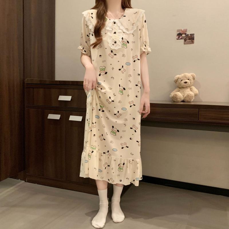 ・カテゴリ: オールインワン・主な素材: ポリエステル 50-70%・厚み: 中厚(181-200g/平方メートル)・ネックライン: クルーネック・袖丈: 三分袖・丈: ロング・スタイル: 妖精風・サイズ展開: M、L、XL、XXL