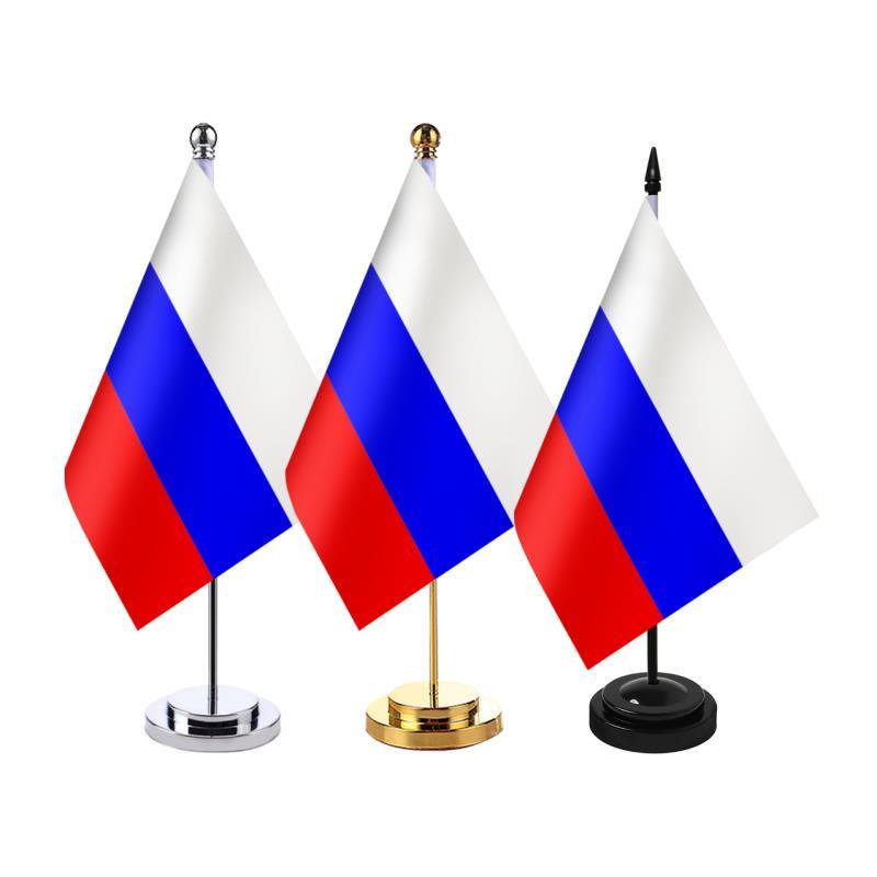 ・カテゴリ: 旗・スタイル: イベント・祝日用旗・主な素材: ポリエステル・カラー展開: ロシア旗（シルバーシングルポール）、ロシア旗（ゴールドシングルポール）、ロシア旗（ブラックシングルポールプラスチック）